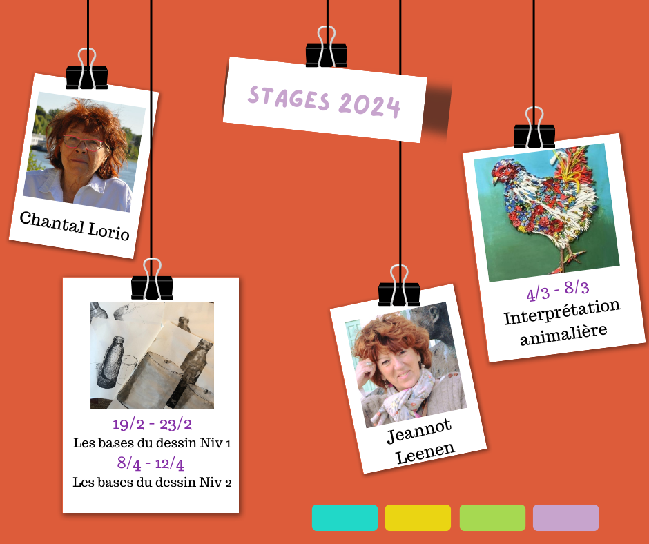 Stages mosaïque et arts plastiques 2024 - Atelier Mosaïque Marais-Création